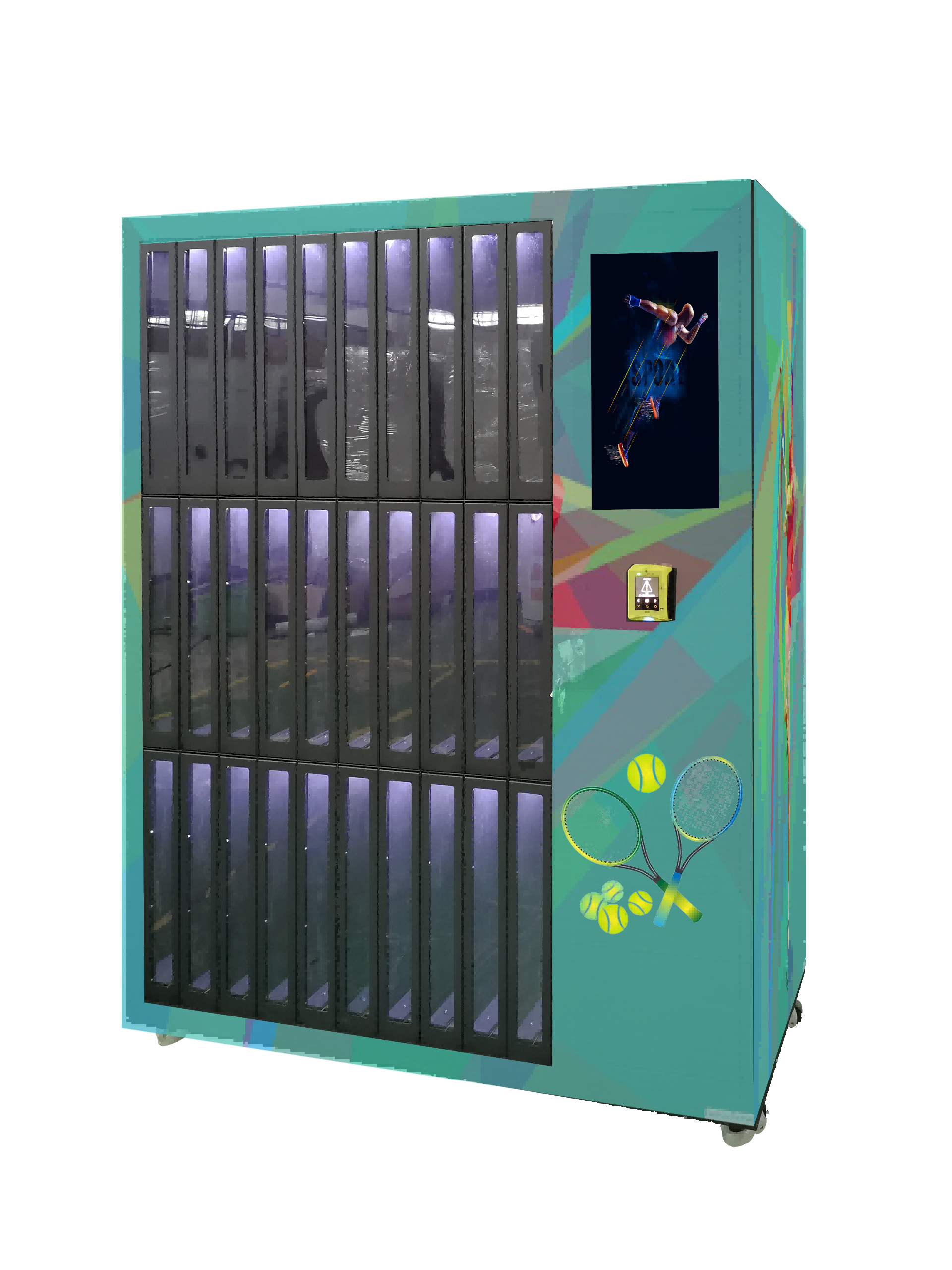 Combo Sport Vending Machine for Padel Rackets Tennis Balls